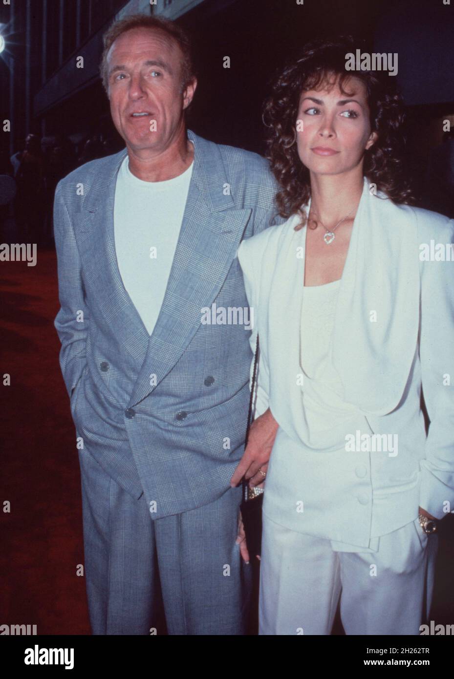 Los Angeles.CA.USA. LIBRARY. James Caan and Ingrid Hajek at the ...