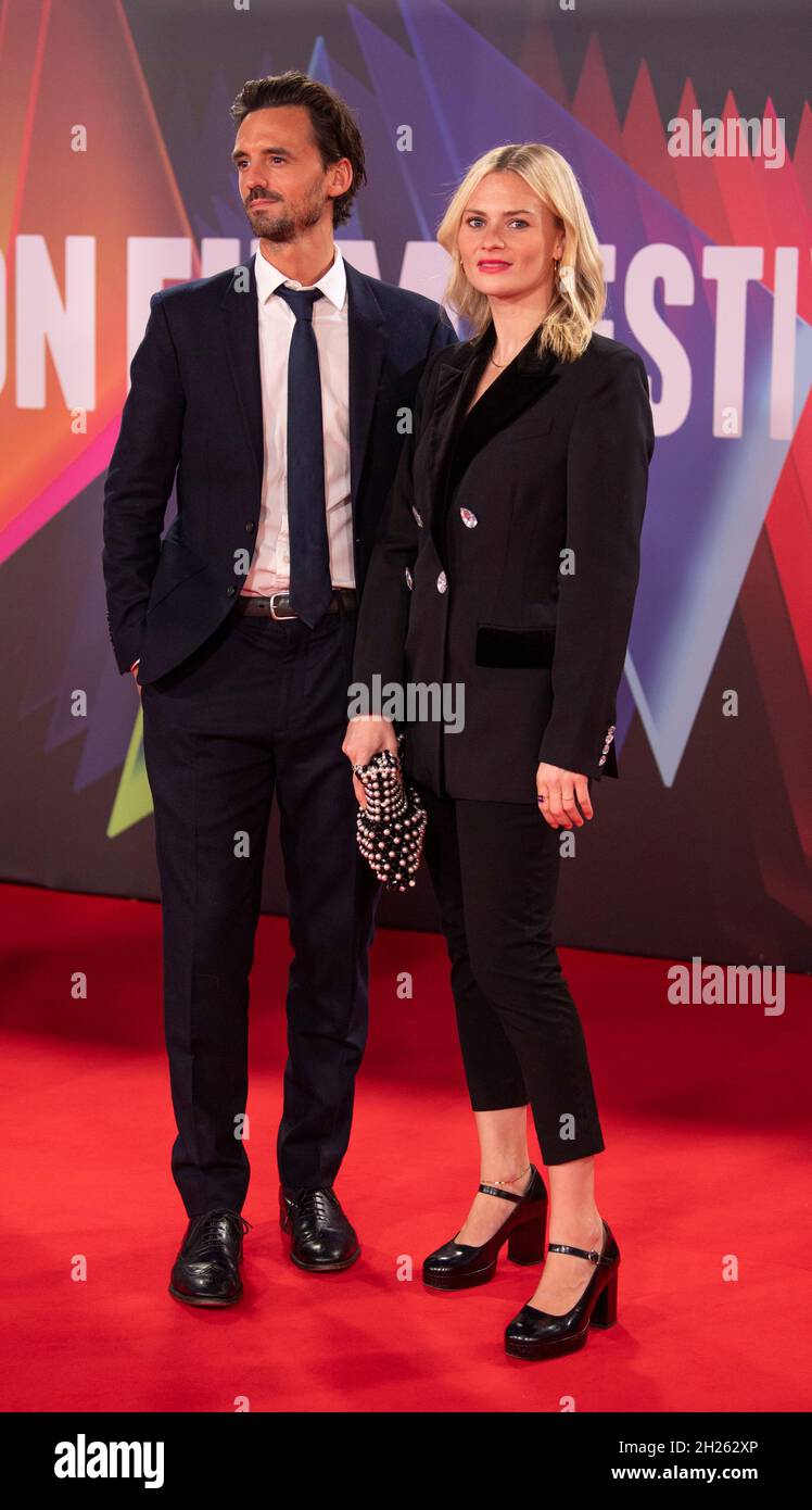 London, UK. Pandora Sykes at the UK Premiere of 'Succession' Season 3, during the 65th BFI ...