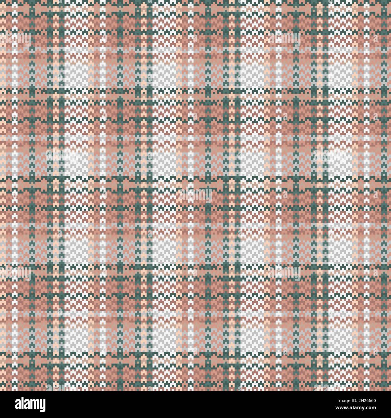 Seamless tartan plaid pattern background. Textile texture. Vector illustration Stock Vector ...