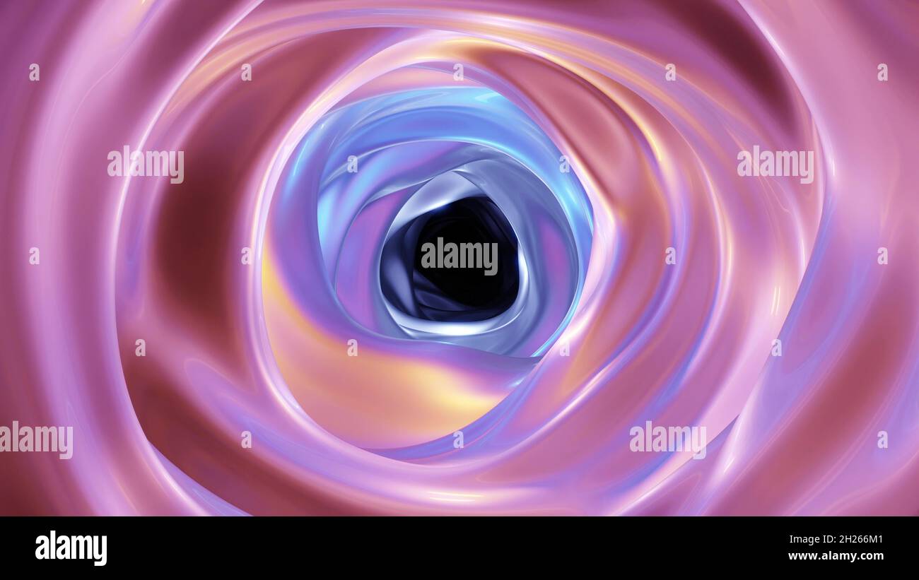 Vortex of colorful neon light 4K UHD 3D illustration Stock Photo - Alamy