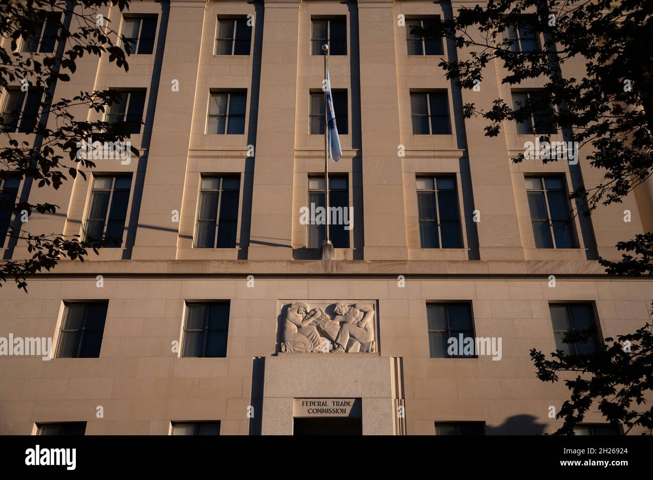 A general view of the U.S. Federal Trade Commission (FTC) building, in ...