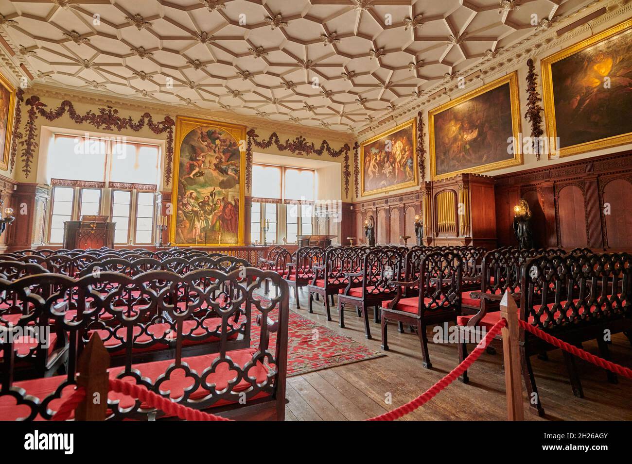 Burghley House Interior