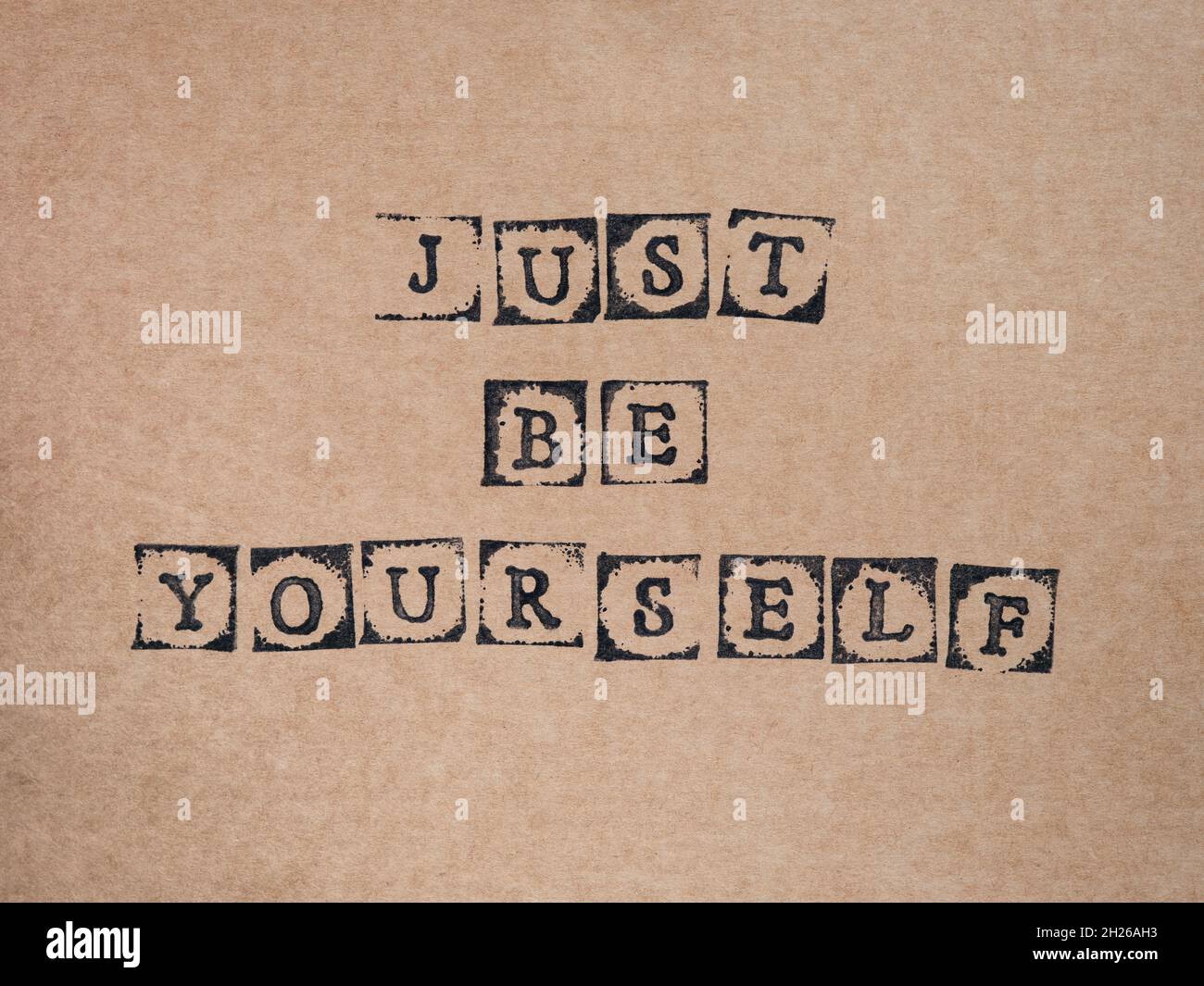 Just Be Yourself Wallpaper
