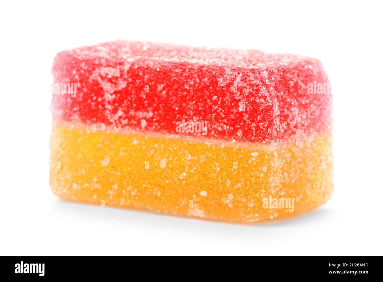 Delicious colorful chewing candy on white background Stock Photo - Alamy