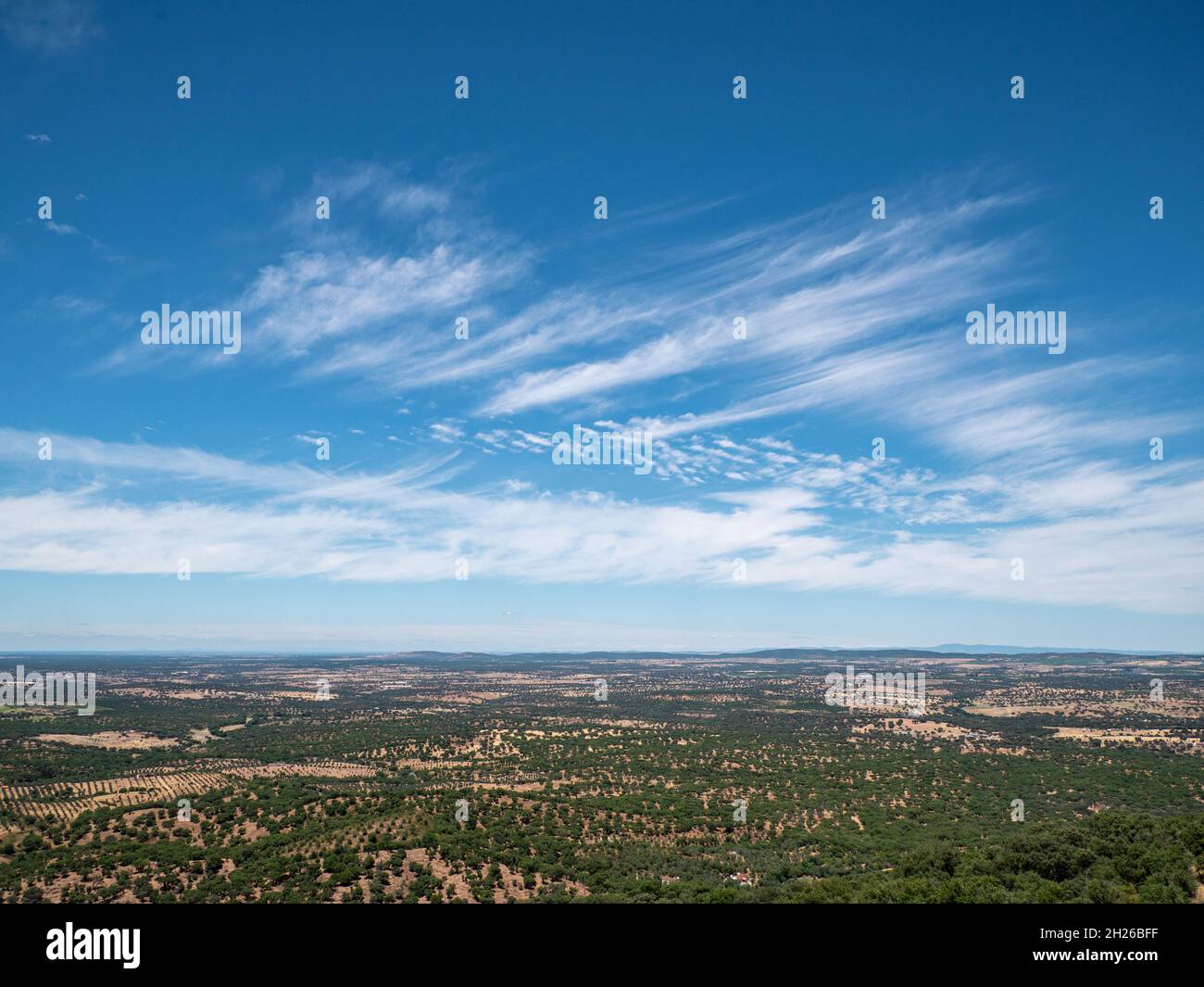 Scenery of EVora Monte in Alentejo, Portugal Stock Photo - Alamy