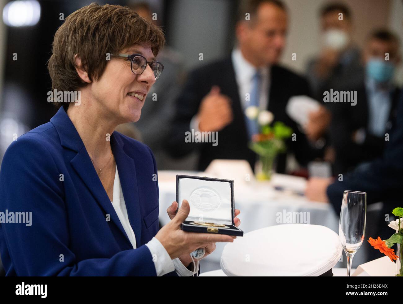 Berlin, Germany. 20th Oct, 2021. Annegret Kramp-Karrenbauer (CDU ...