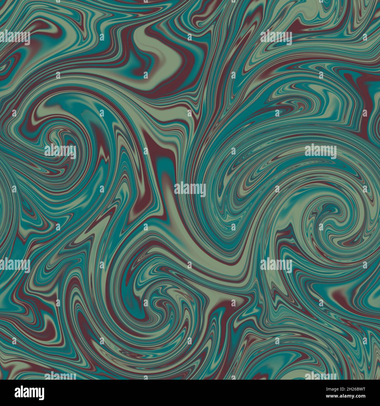 Seamless twirly swirly abstract liquid marble surface pattern design ...