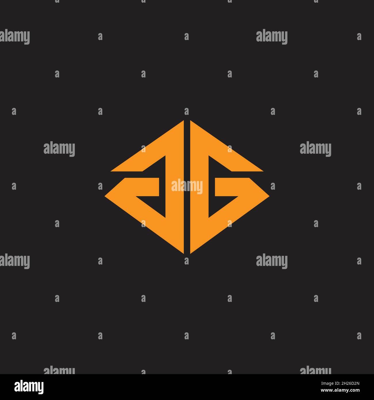Gg logo vector vectors hi-res stock photography and images - Alamy