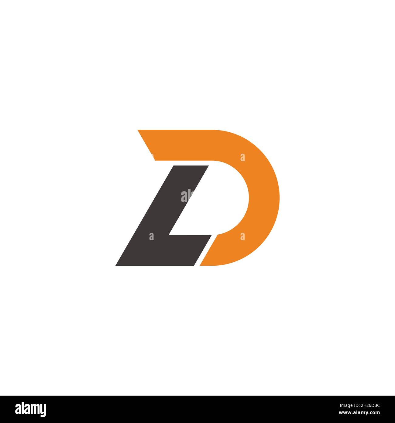 letter ld motion line geometric logo vector Stock Vector Image & Art ...