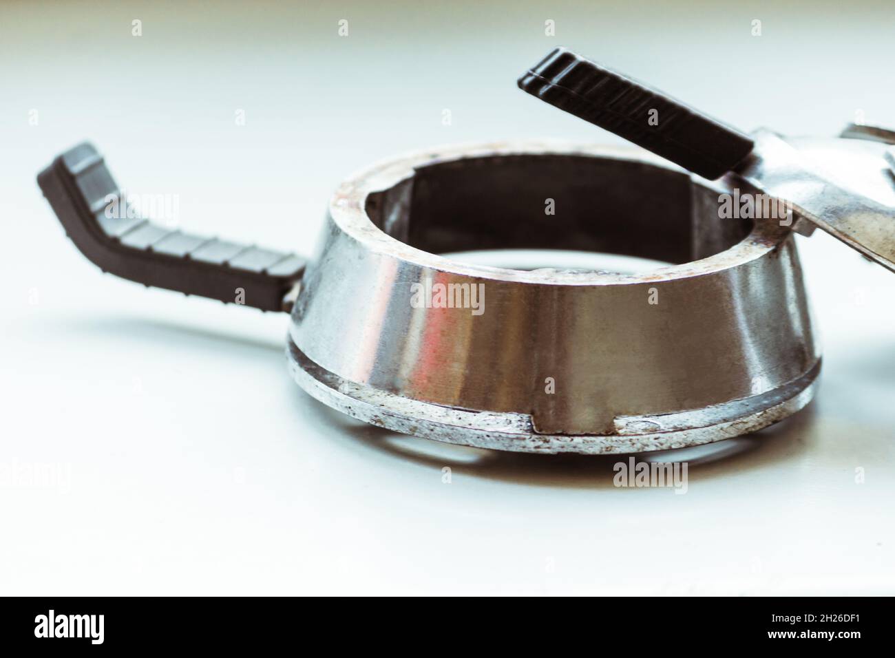 Calaud la hookah stands close-up on a white background Stock Photo - Alamy