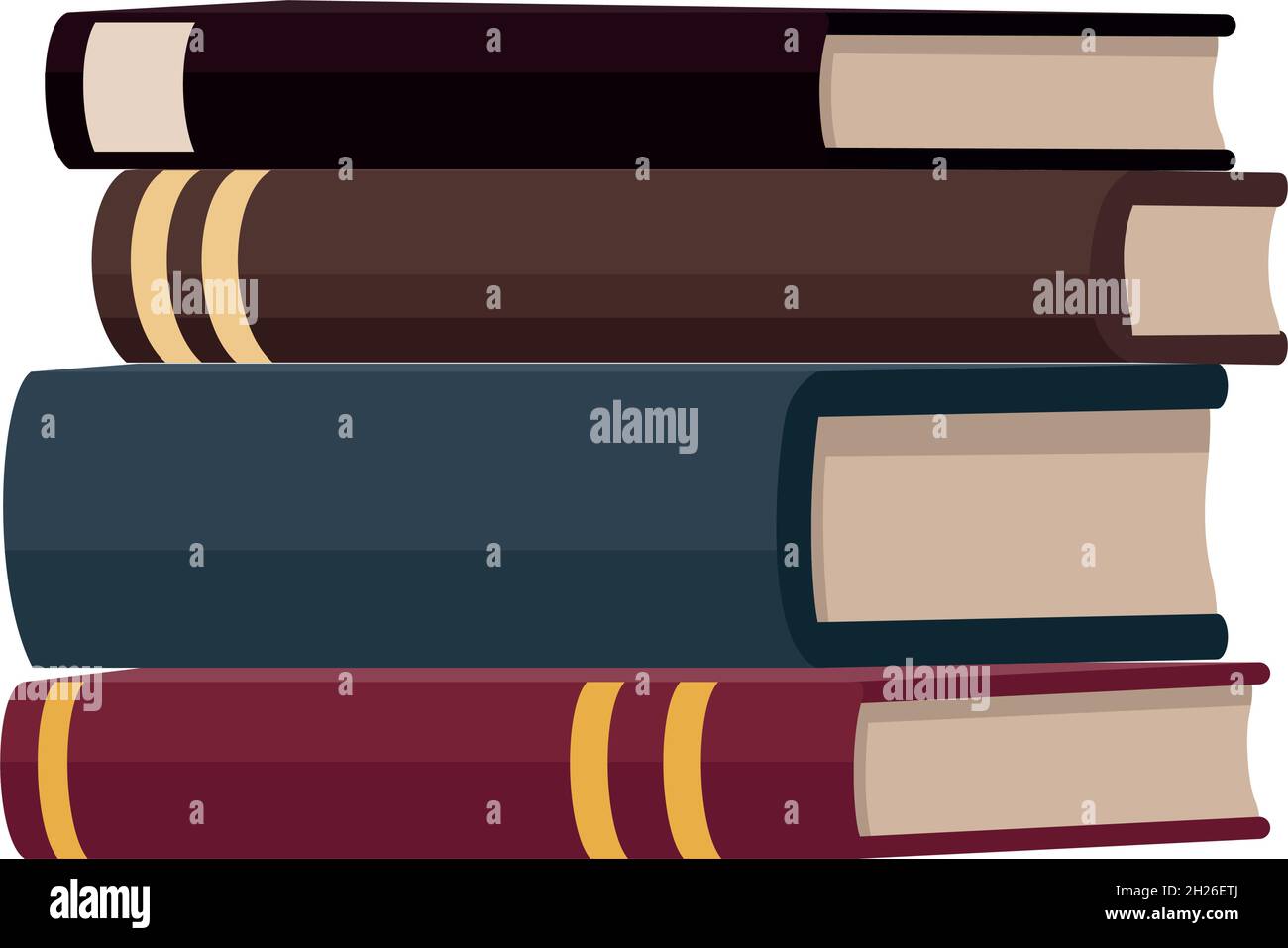 pile textbooks library Stock Vector Image & Art - Alamy