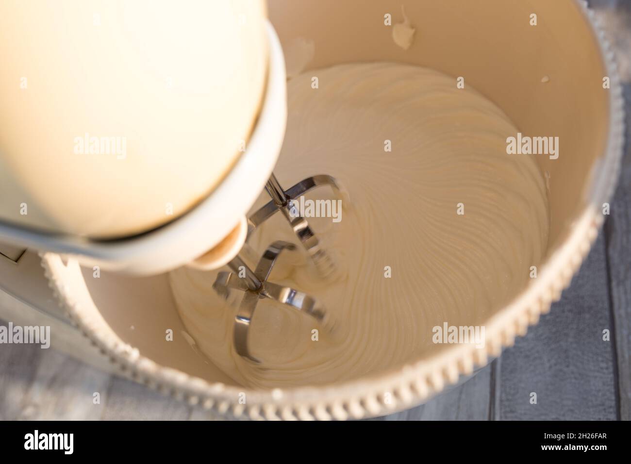Step-by-step process of making a sour cream chocolate cake. Sour cream ...