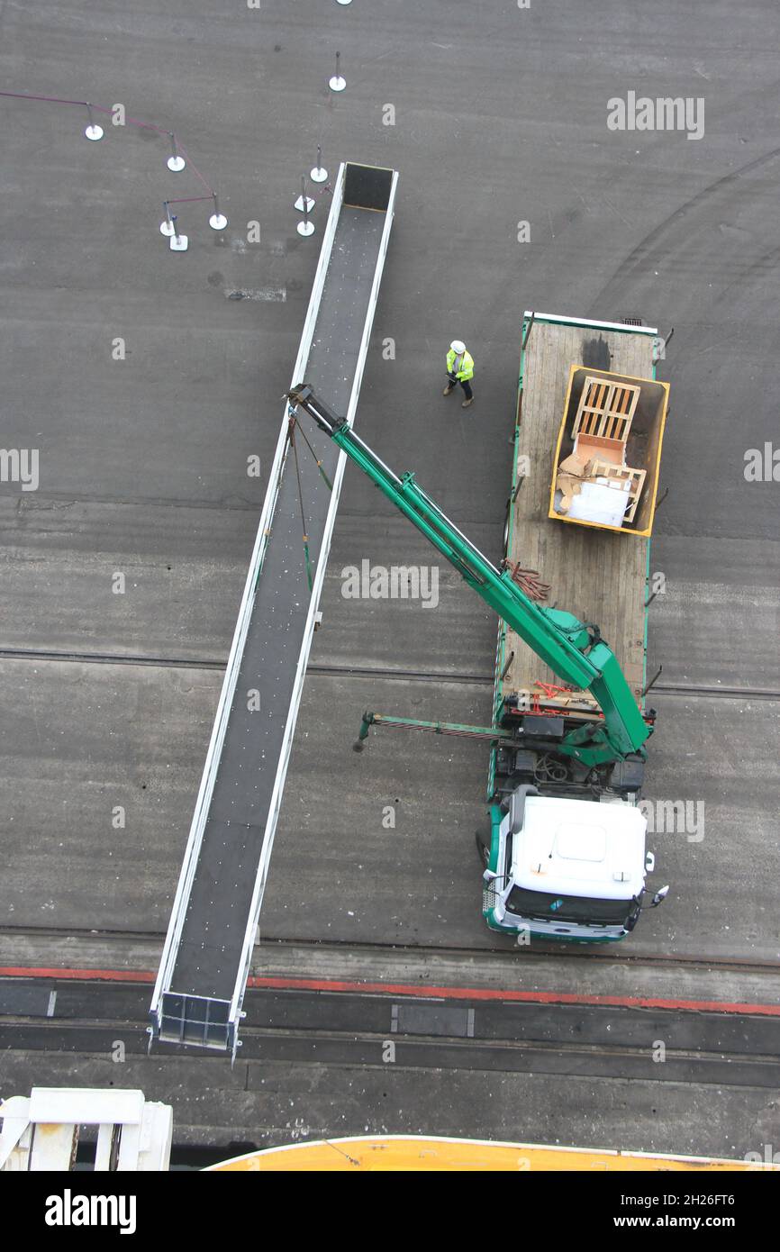 Cruise ship gangway entrance hi-res stock photography and images - Alamy