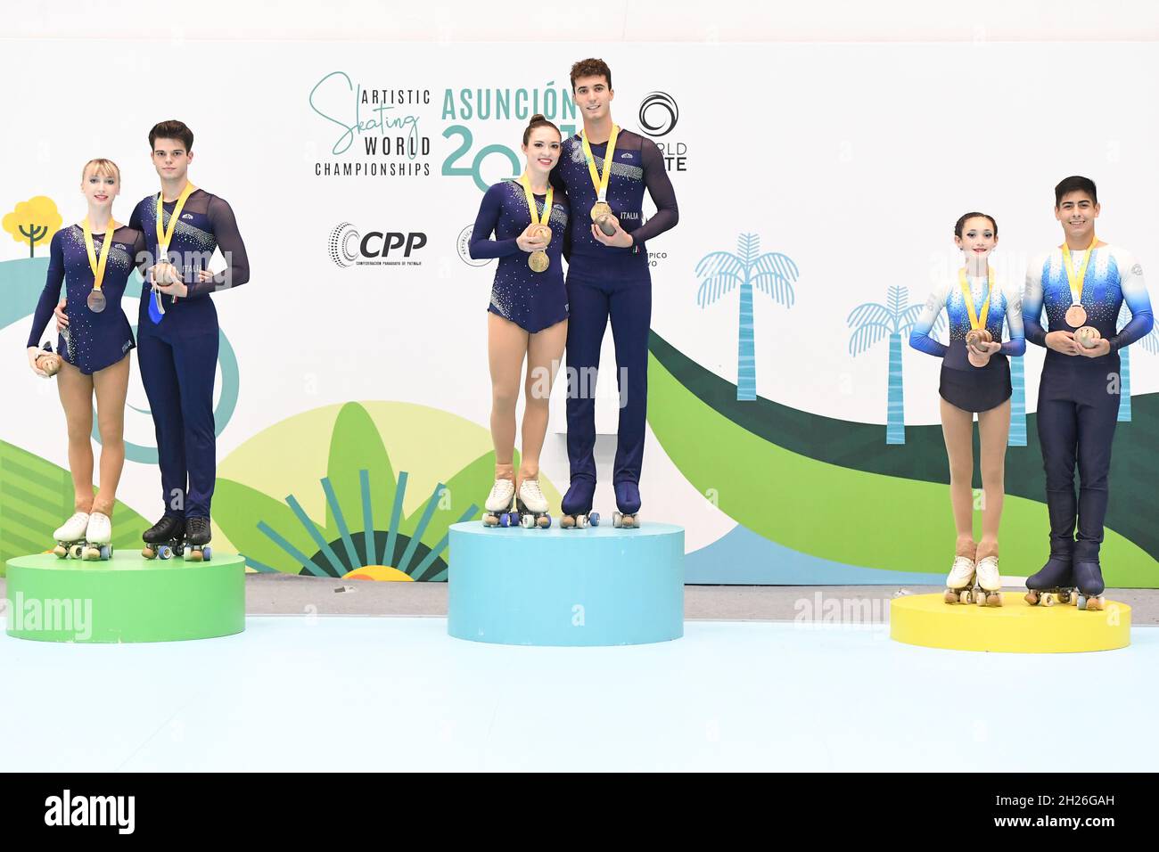 ALICE PIAZZI - ALESSANDRO BOZZINI, Italy, first place, AURORA GHIROLDI ...