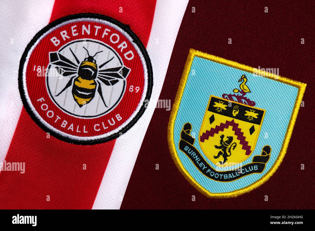 Brentford logo hi-res stock photography and images - Alamy