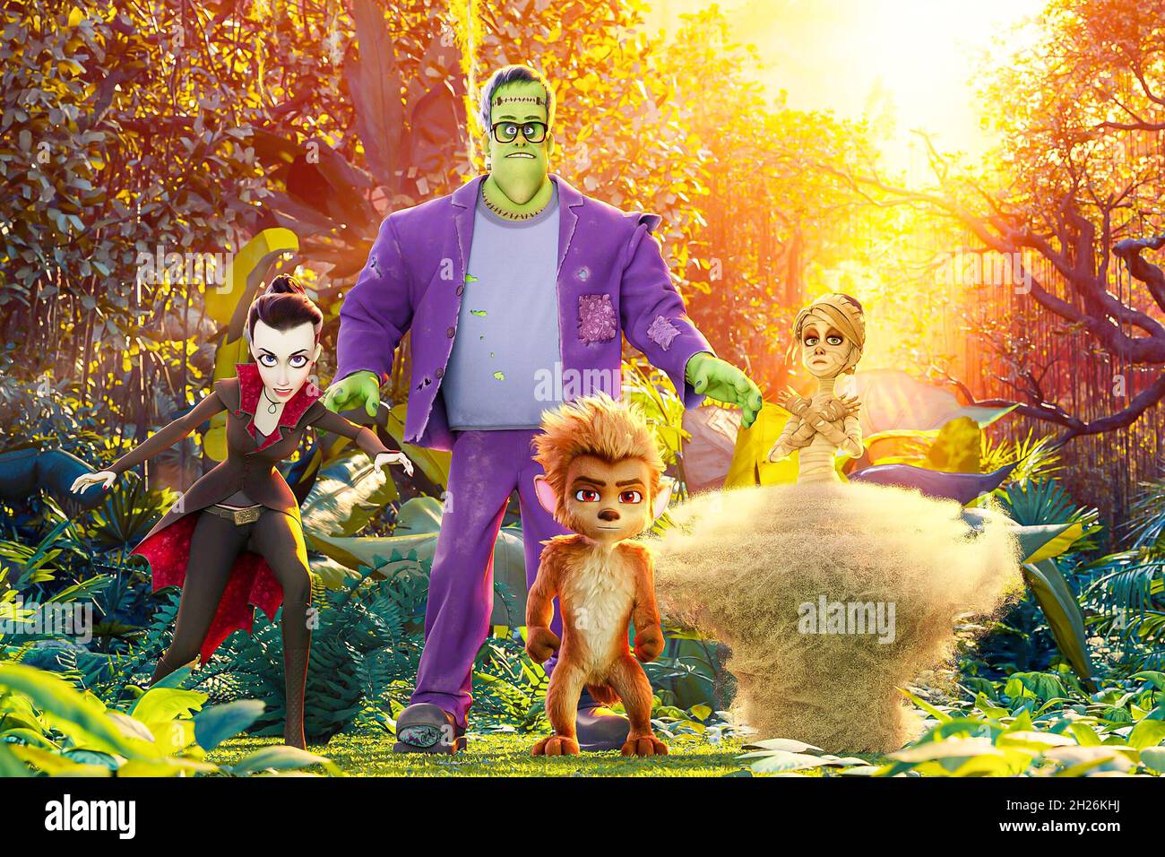 USA. A scene from the (C)Viva Pictures new film: Monster Family 2 (2021 ...