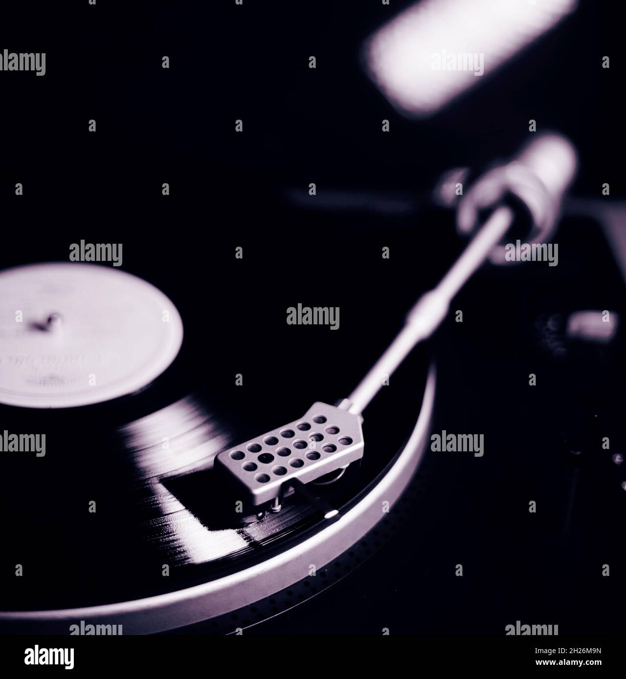 Vintage retro record player music album cover deign for dj complilation ...