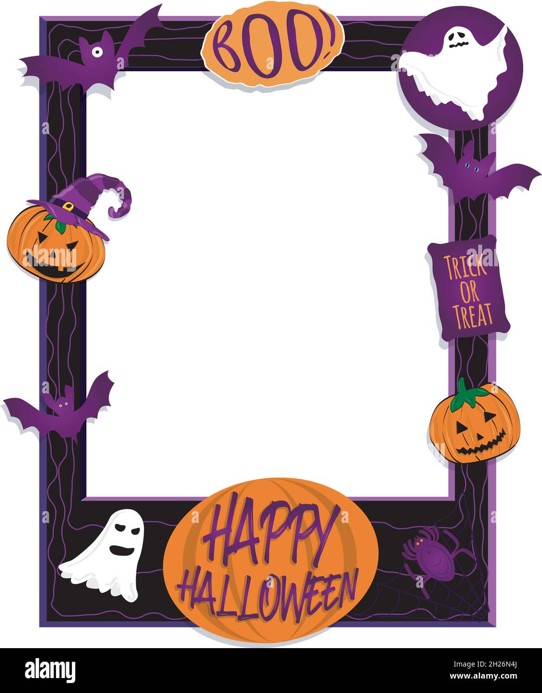 Black paper bats Stock Vector Images - Alamy