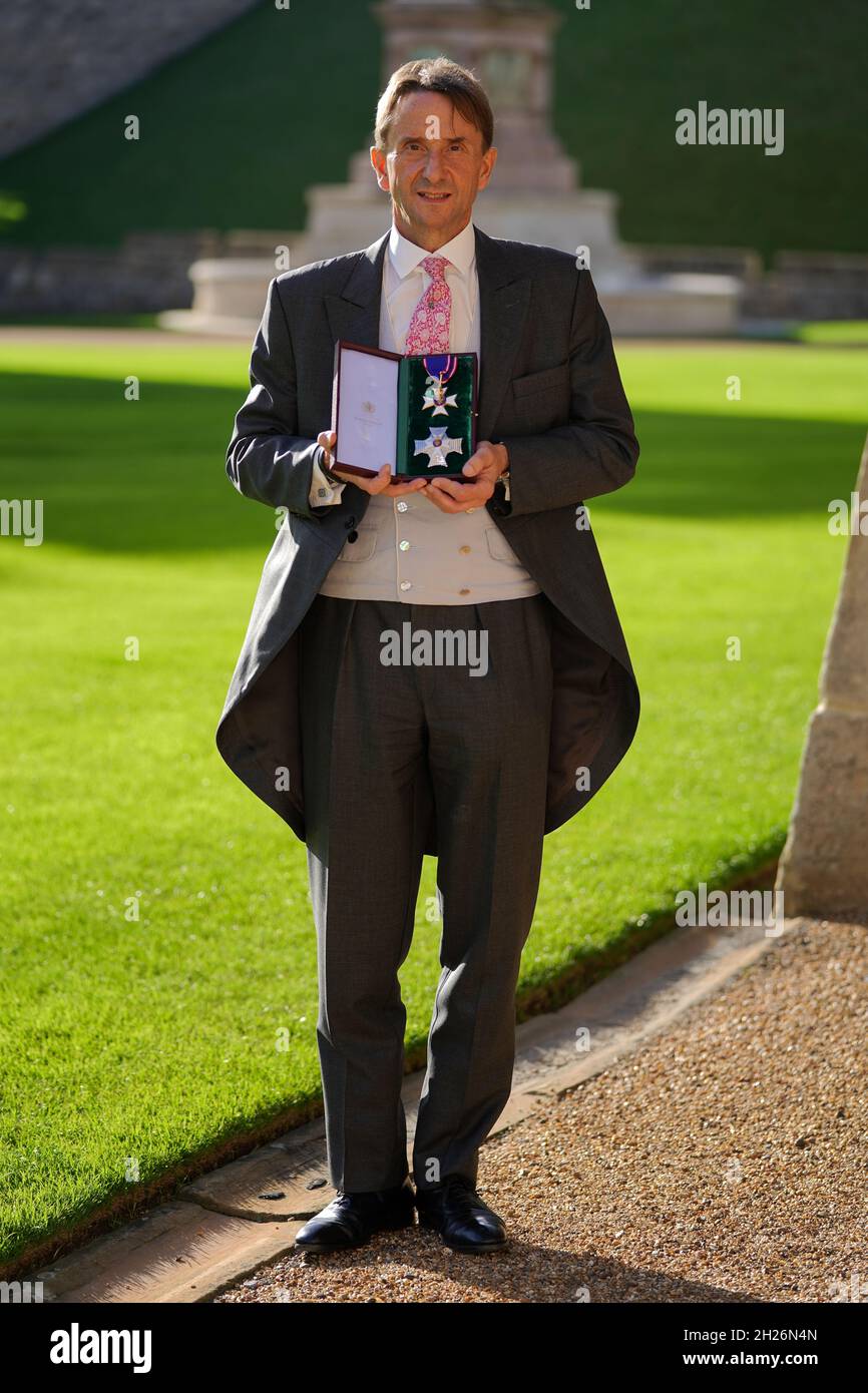 Jonathan Weatherby after receiving a Knighthood from the Prince of ...