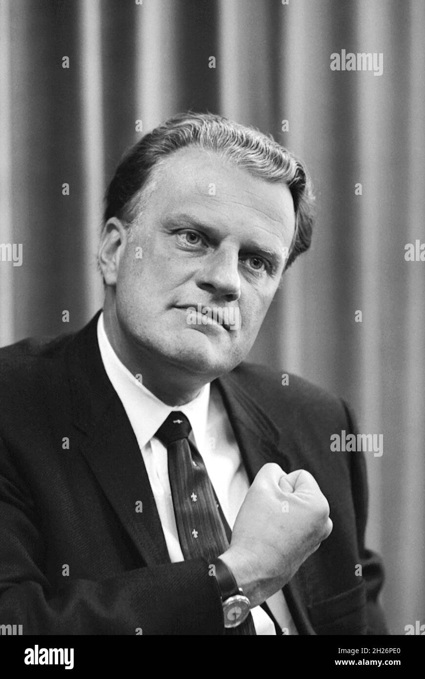 Billy graham portrait hi-res stock photography and images - Alamy
