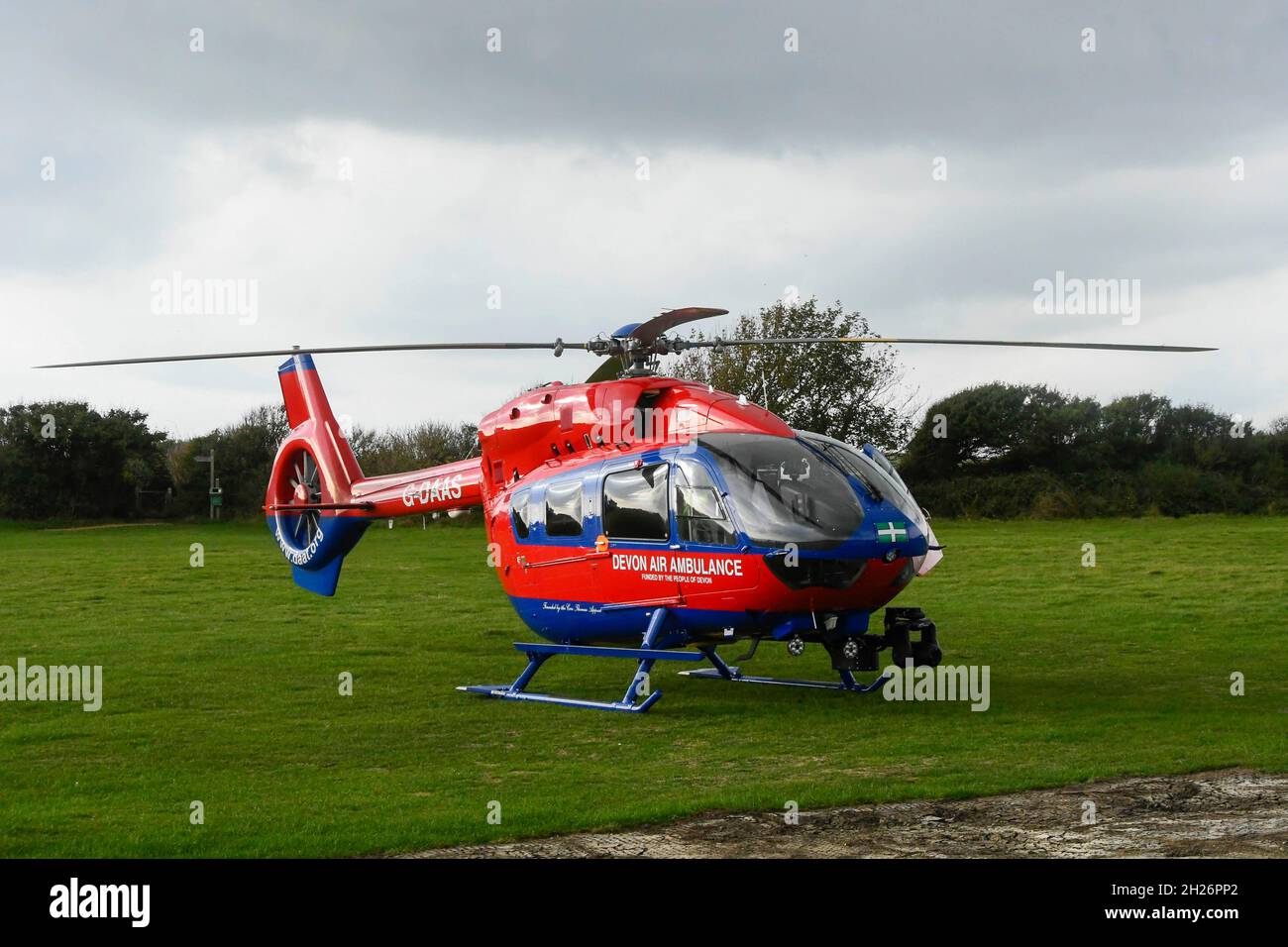 Devon air ambulance hi-res stock photography and images - Alamy