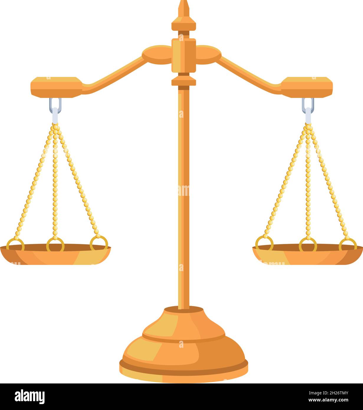 golden justice balance Stock Vector Image & Art - Alamy