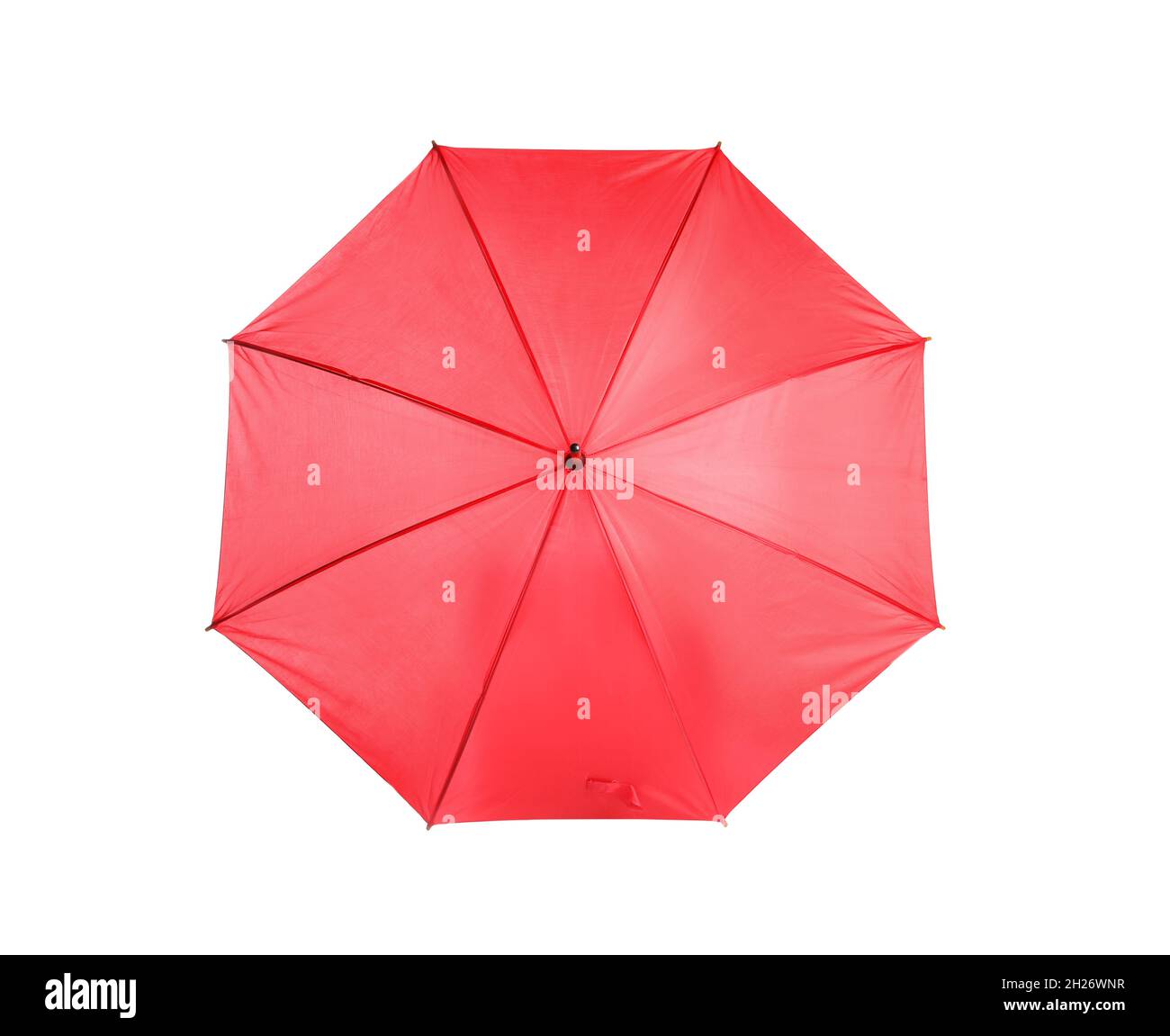 Beautiful open umbrella on white background Stock Photo - Alamy