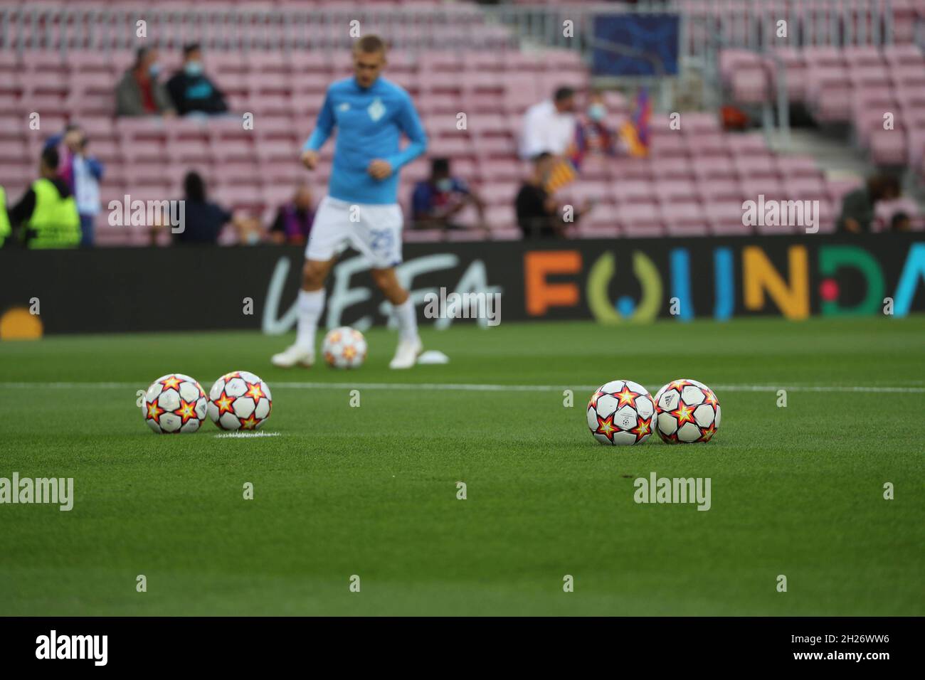 Barcelona, Spain. 20th Oct, 2021. UEFA Champions League Group stage ...