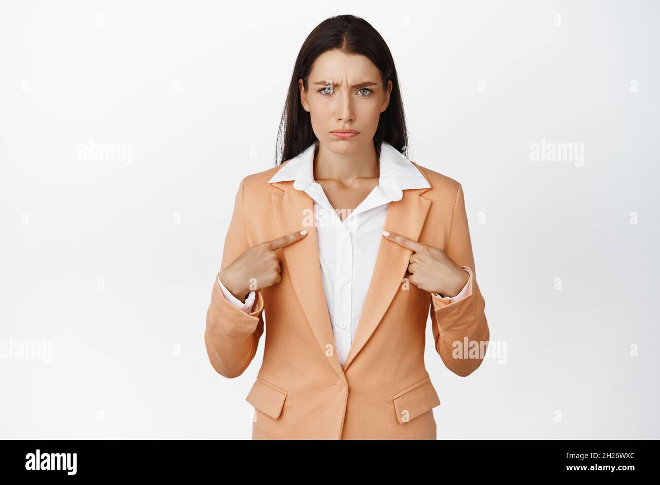 Unconfident employee hi-res stock photography and images - Alamy