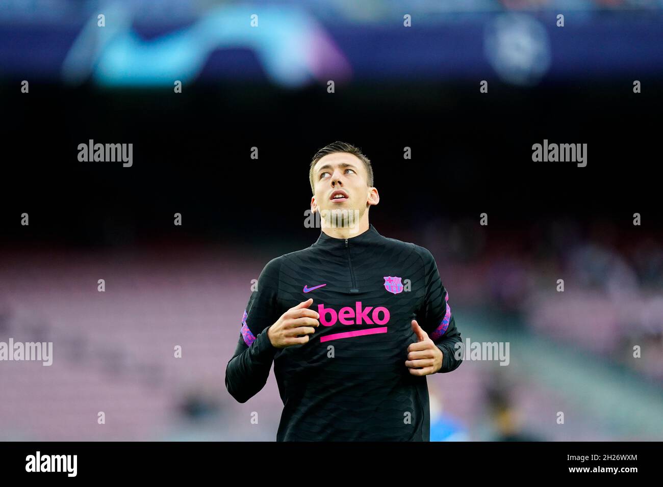 Clement Lenglet of FC Barcelona during the UEFA Champions League match ...