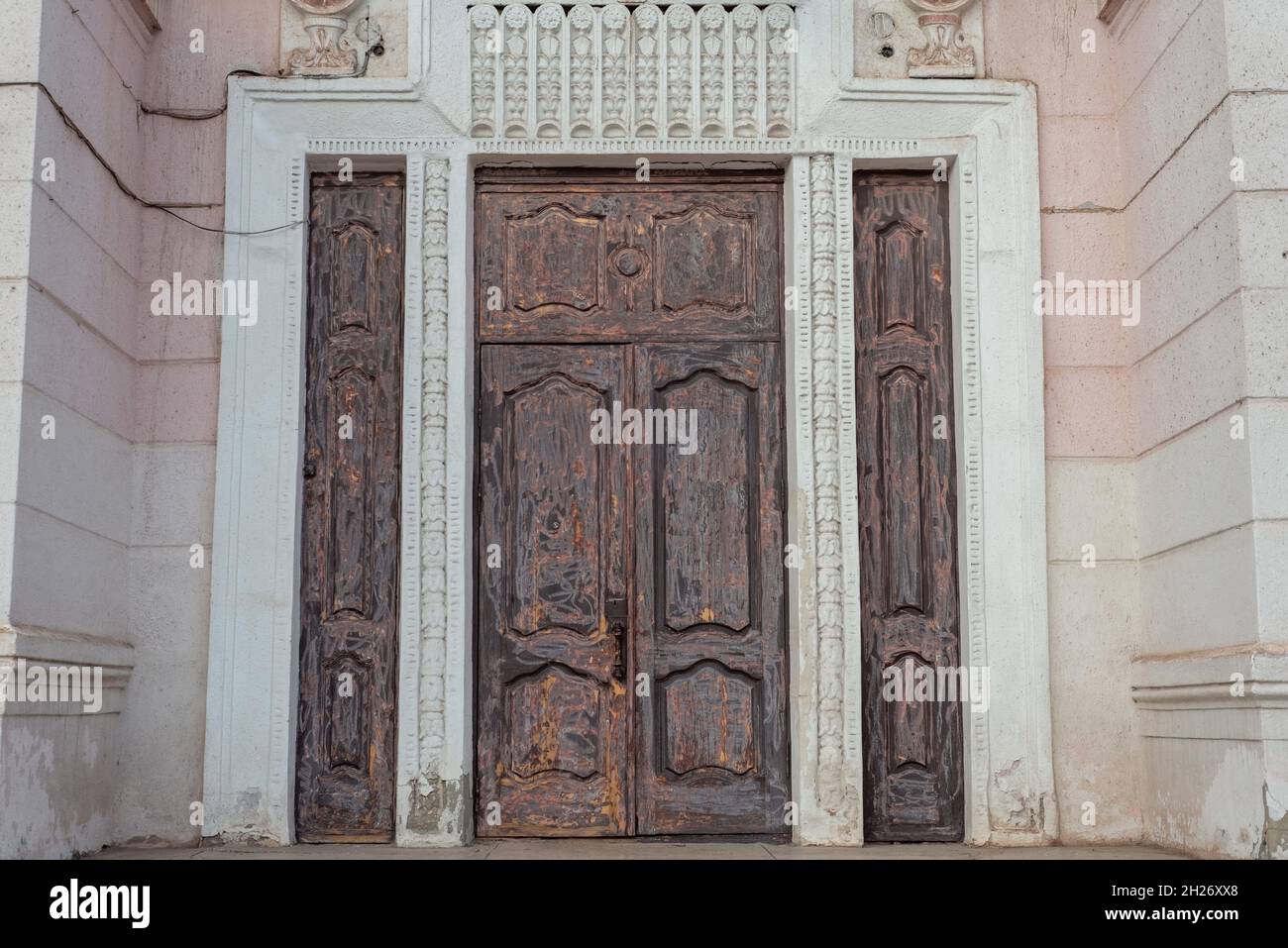 old architecture of buildings of soviet ukraine Stock Photo - Alamy