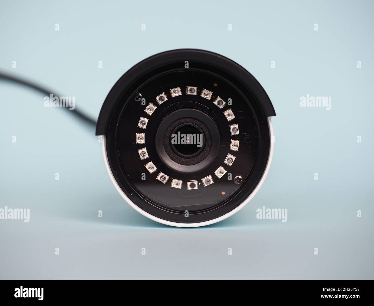 closed circuit TV surveillance video camera for security Stock Photo ...