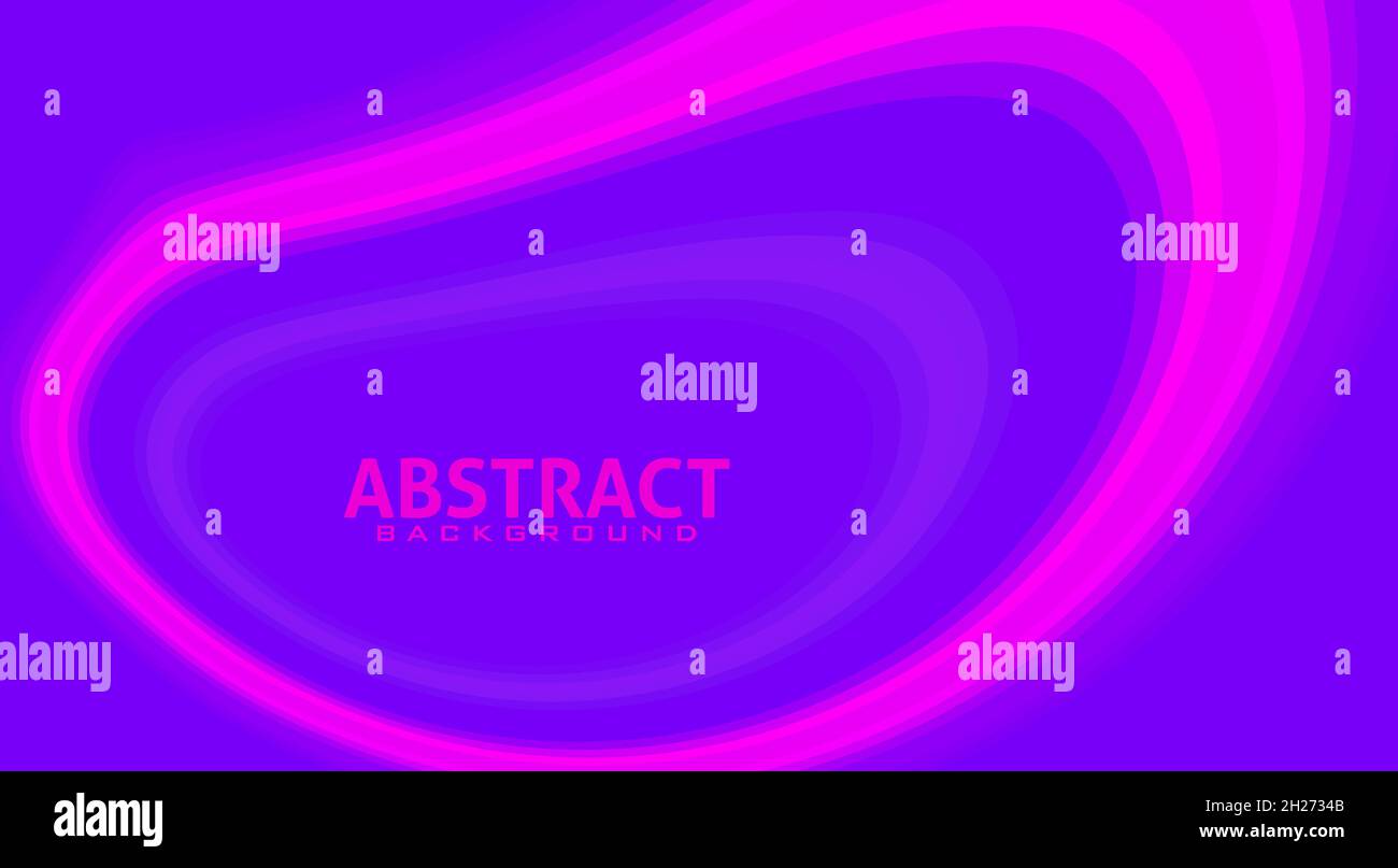 Electric violet background with abstract magenta rounded shape. Simple ...
