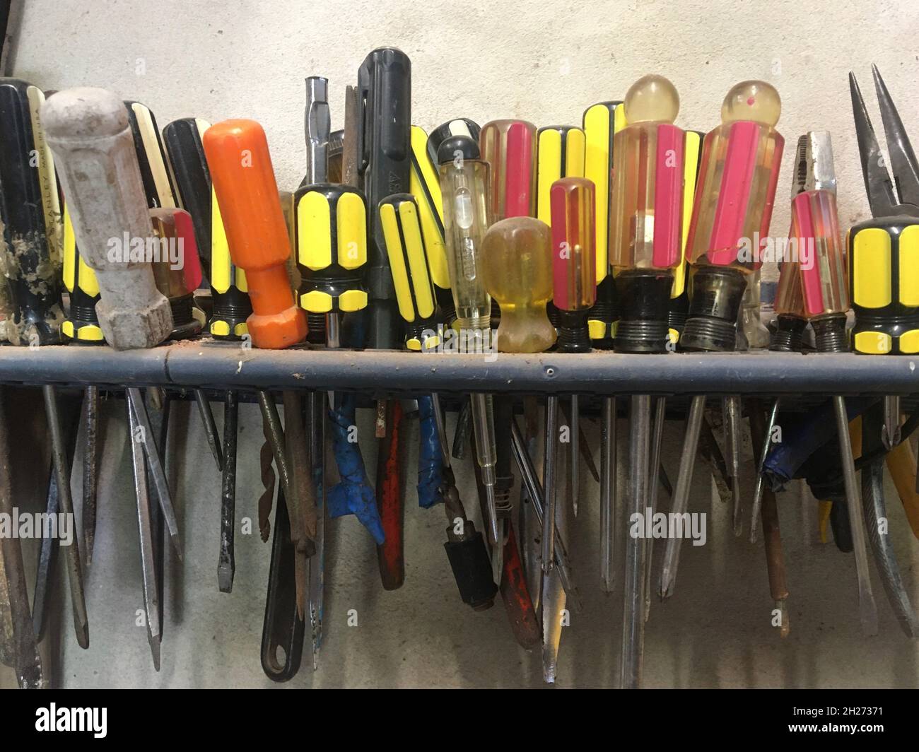 Collection various hand tools hi-res stock photography and images - Alamy