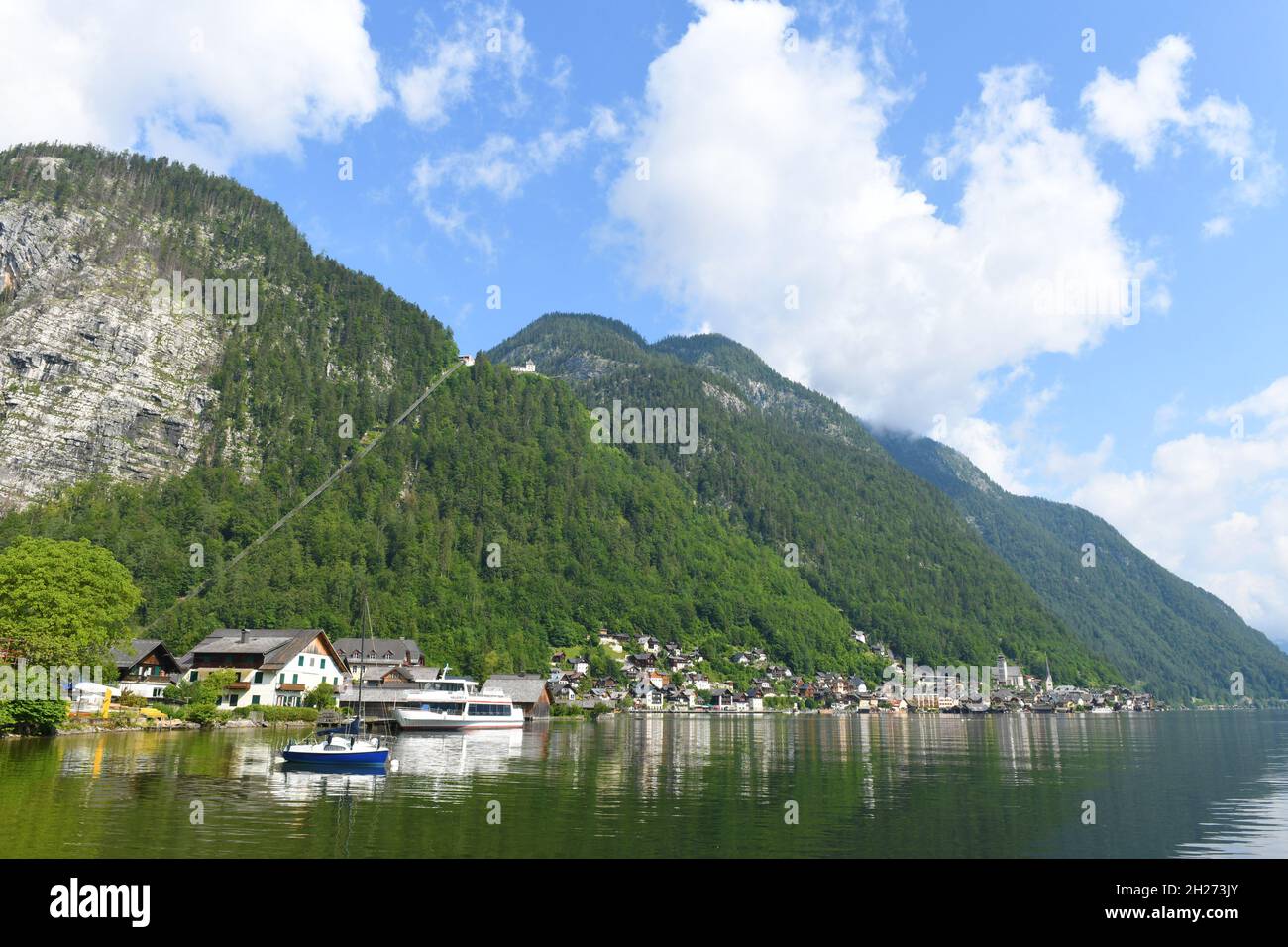 Hallstatt am Hallstätter See, Österreich, Europa - Hallstatt on Lake ...
