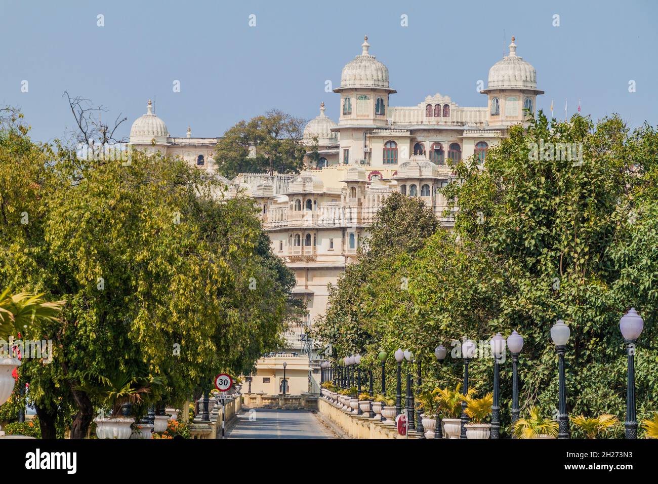 Shiv Niwas Palace in Udaipur, Rajasthan state, India Stock Photo - Alamy