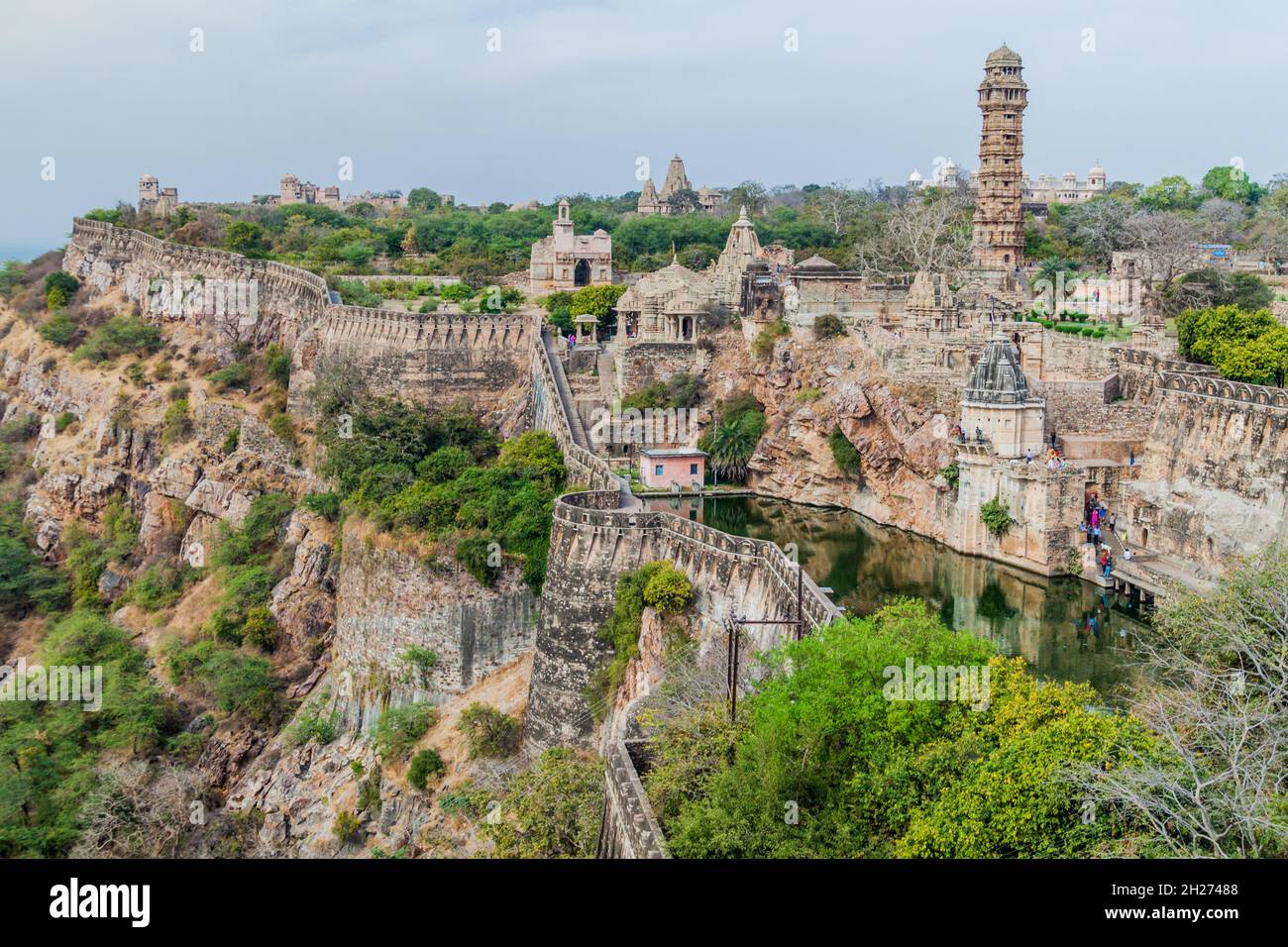 Chittorgarh aerial hi-res stock photography and images - Alamy