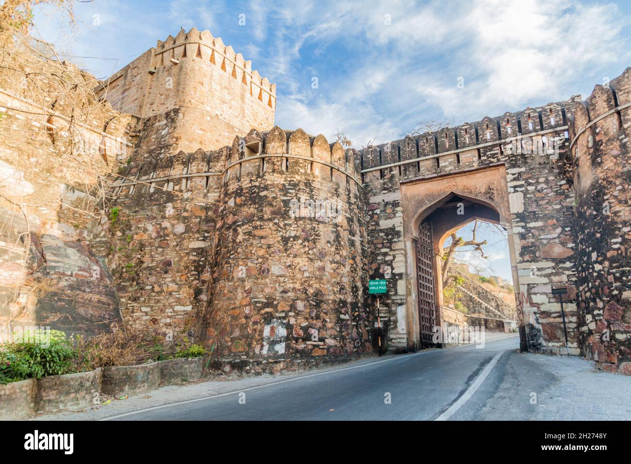 Chittorgarh an ancient fort in india gate hi-res stock photography and ...