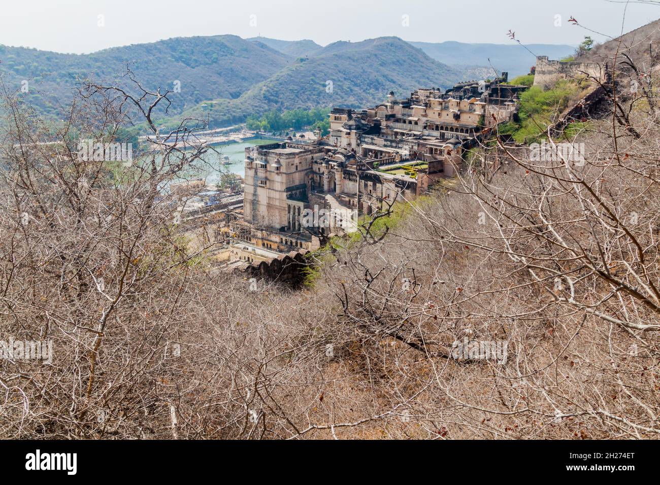 View of Garh Palace in Bundi, Rajasthan state, India Stock Photo - Alamy