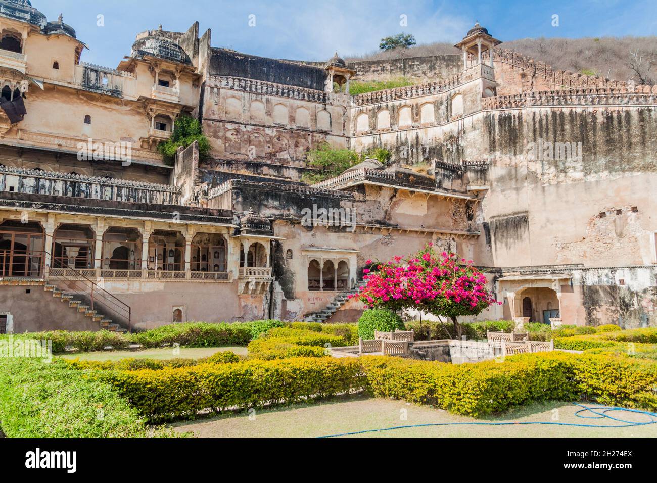 Garh Palace in Bundi, Rajasthan state, India Stock Photo - Alamy
