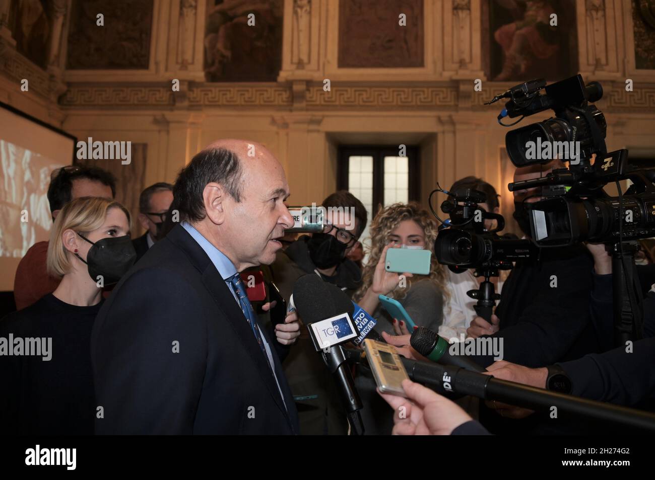 Milan, Italy. 20th Oct, 2021. Milan, Italy International design ...