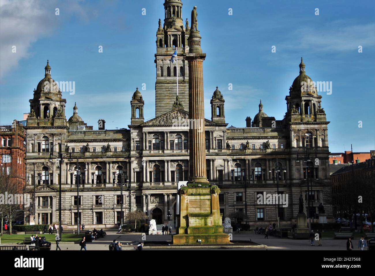 George Square - Glasgow Stock Photo - Alamy