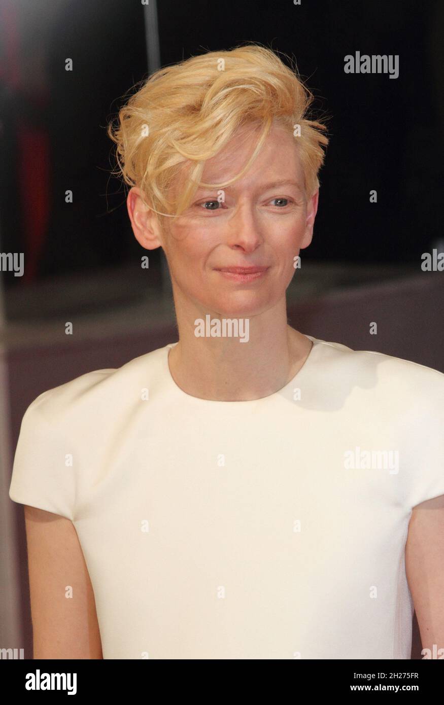 London. UK. Tilda Swinton at the Orange sponsored 65th British Academy ...