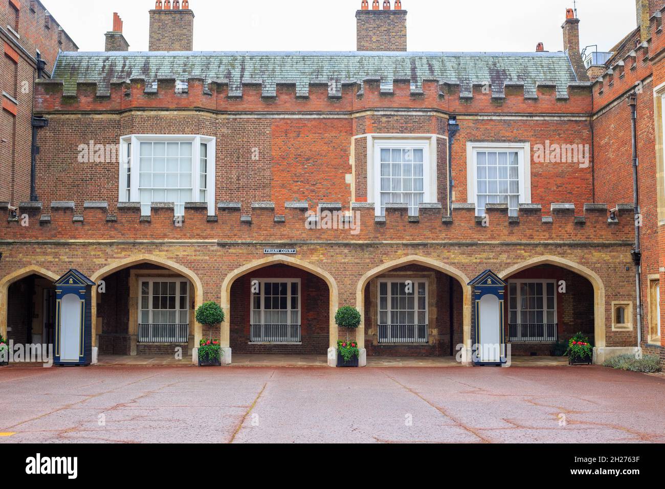 Friary Court, London, 2021. Friary Court is a courtyard in St James's ...