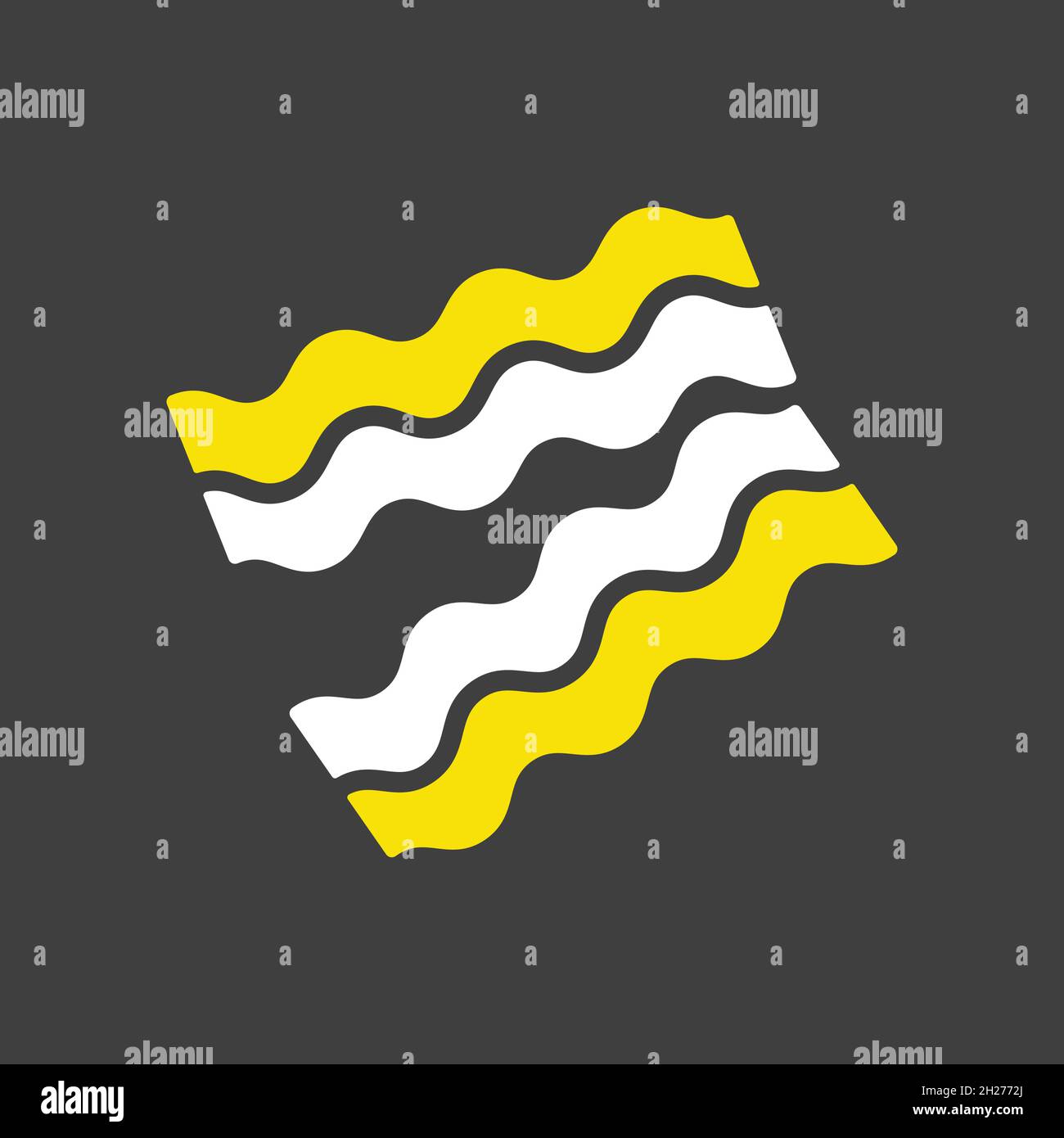 Bacon pieces glyph icon. Farm animal sign. Graph symbol for your web ...