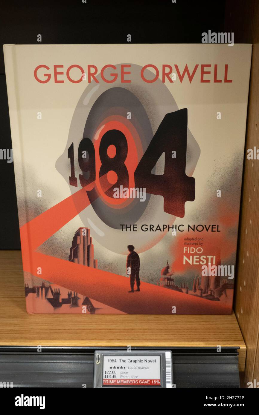 1984 orwell cover hi-res stock photography and images - Alamy