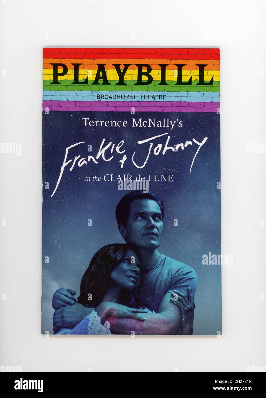 "Frank & Johnny in the Clair de Lune" Broadway Theatre Playbill, NYC ...