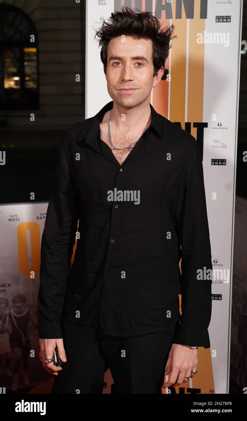 Nick Grimshaw attends a special screening of documentary film Quant ...