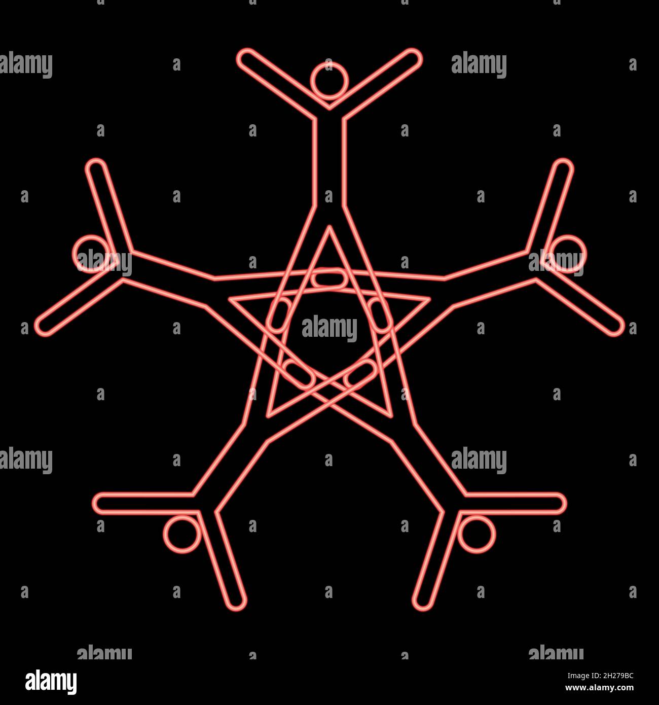 Five people in meeting Stock Vector Images - Alamy