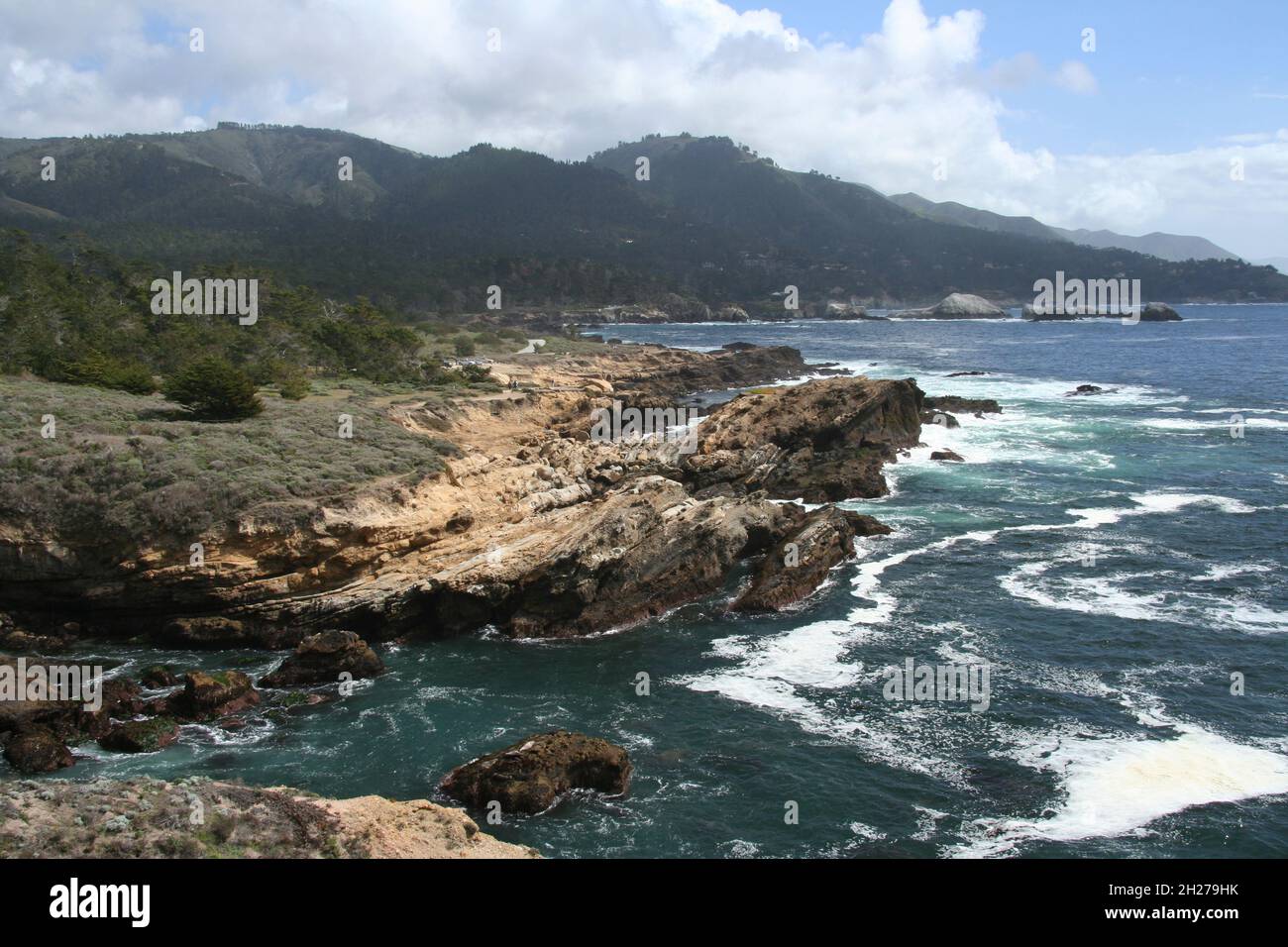 Point lobos sandstone hi-res stock photography and images - Alamy
